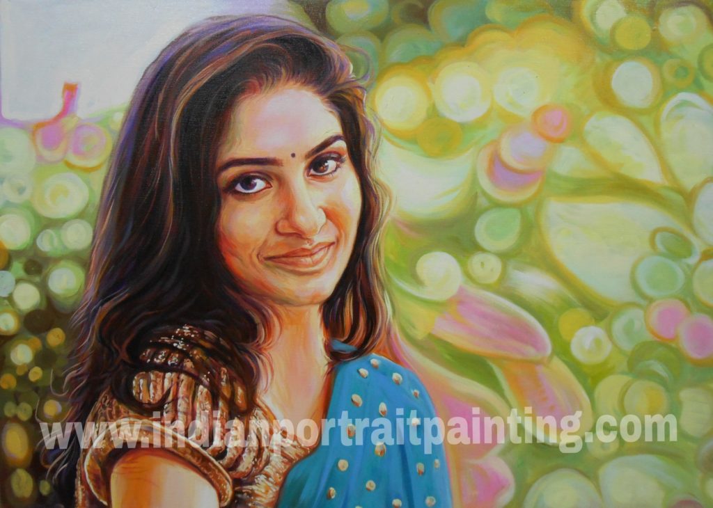 Oil Canvas Potrait Painting