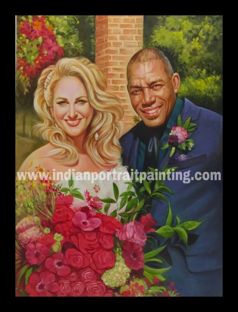 Home Oil Canvas Portrait